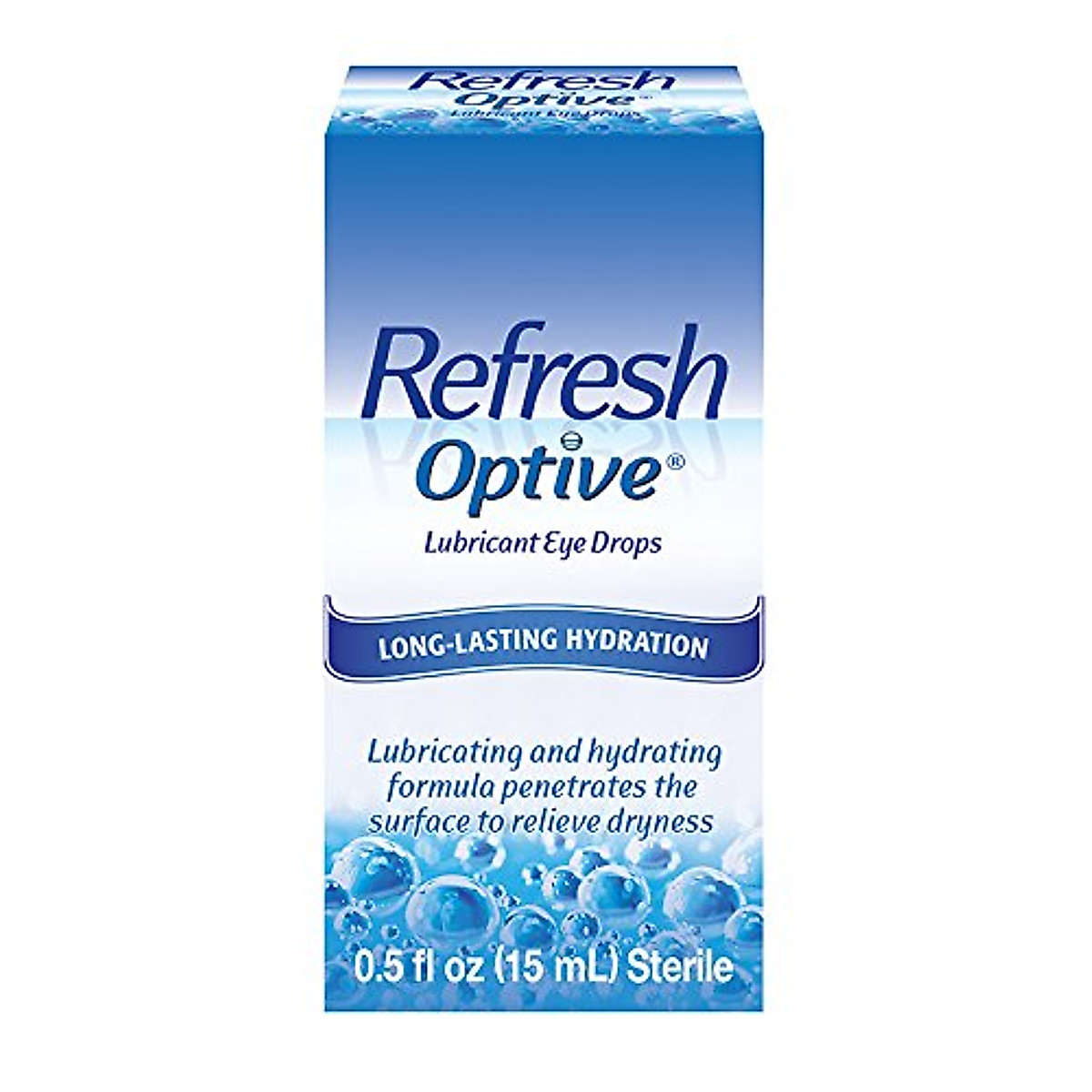 Refresh Optive Lubricant Eye Drops, Sterile, 0.5 Fl. Oz (Pack of 1)