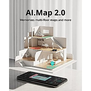 eufy by Anker, RoboVac X8 Hybrid, Robot Vacuum and Mop Cleaner with iPath Laser Navigation, Twin-Turbine Technology generates 2000Pa x2 Suction, AI. Map 2.0 Technology, Wi-Fi, Perfect for Pet Owner