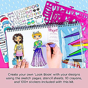 Fashion Angels Fashion Design Sketch Portfolio Artist Set & Interior Design Sketch Portfolio- Sketch Book- Learn Interior Design