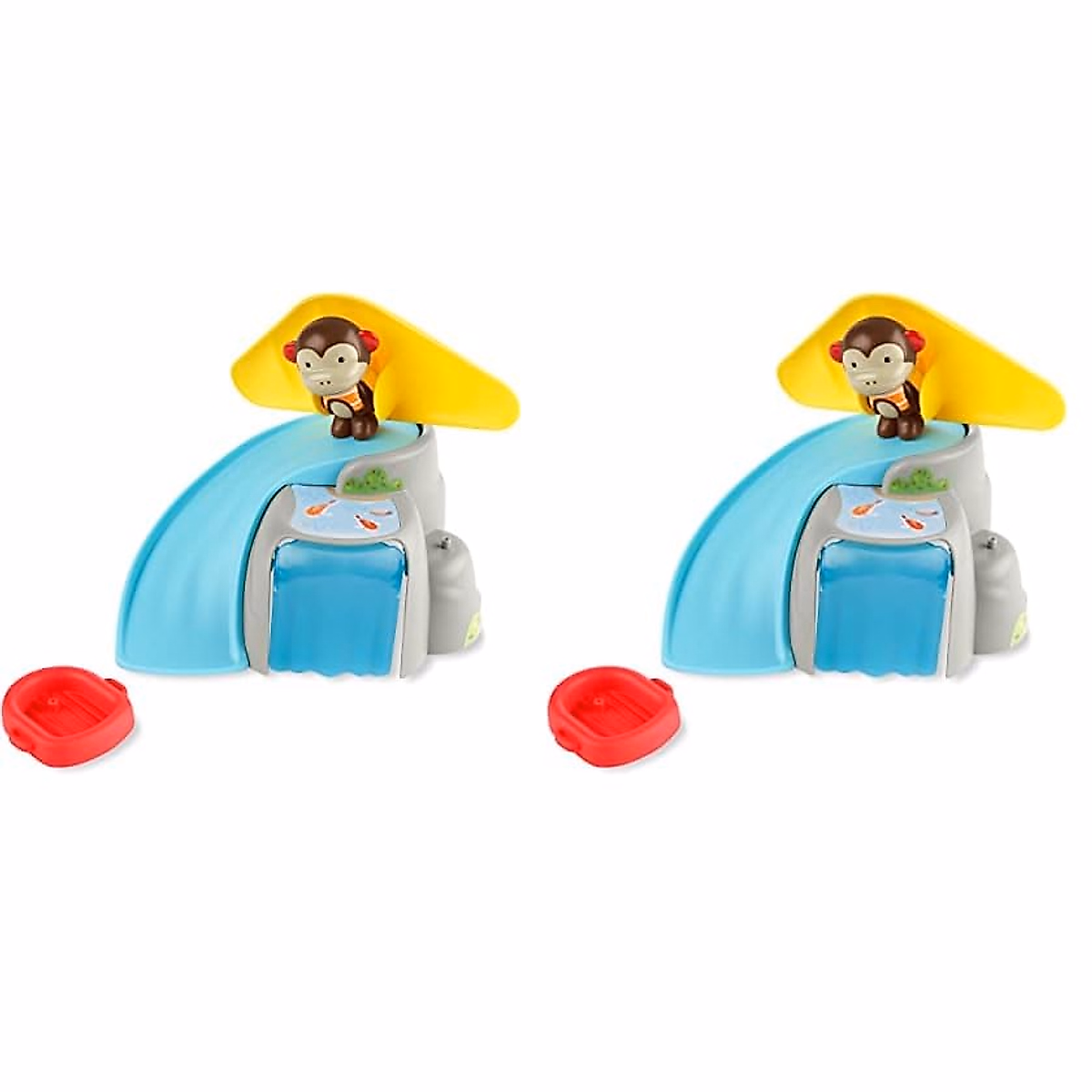 Skip Hop Pretend Play Zoo Outdoor Adventure Rock Climb Play Set, Toy for Kids 2 Years and Up, Monkey (Pack of 2)