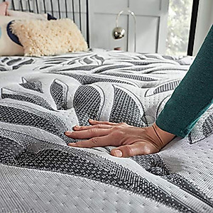 Sealy Posturepedic Plus, Tight Top 15 Plush Ultra Soft Mattress with Surface-Guard and 5-Inch Foundation, Full, Grey