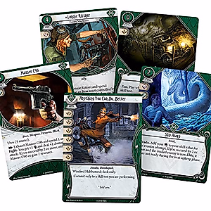 Fantasy Flight Games Arkham Horror The Card Game Winifred Habbamook Starter Deck - Unleash a Reckless Survivor's Power! Cooperative Living Card Game, Ages 14+, 1-4 Players, 1-2 Hour Playtime, Made