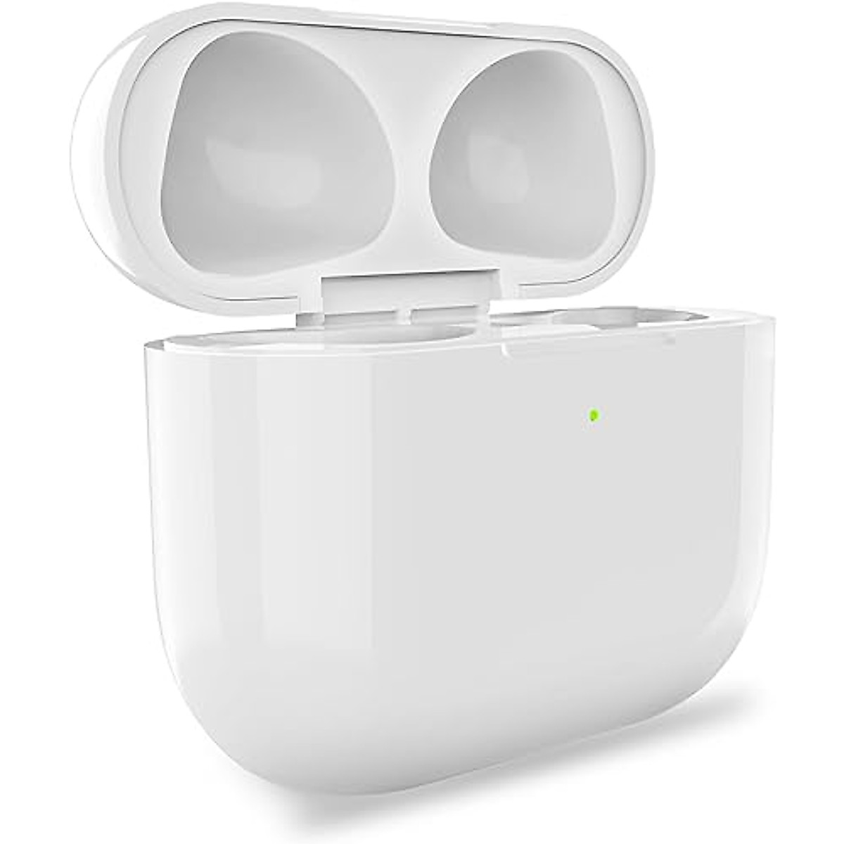 Avainaly Wireless Charging Case for AirPods 3rd Gen, Compatible for AirPod 3rd Generation Charging Case Replacement, Built-in 660 mAh Battery with Bluetooth Pairing Sync Button (White)