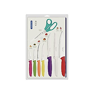 Tramontina Kitchen Knives Set, Stainless steel