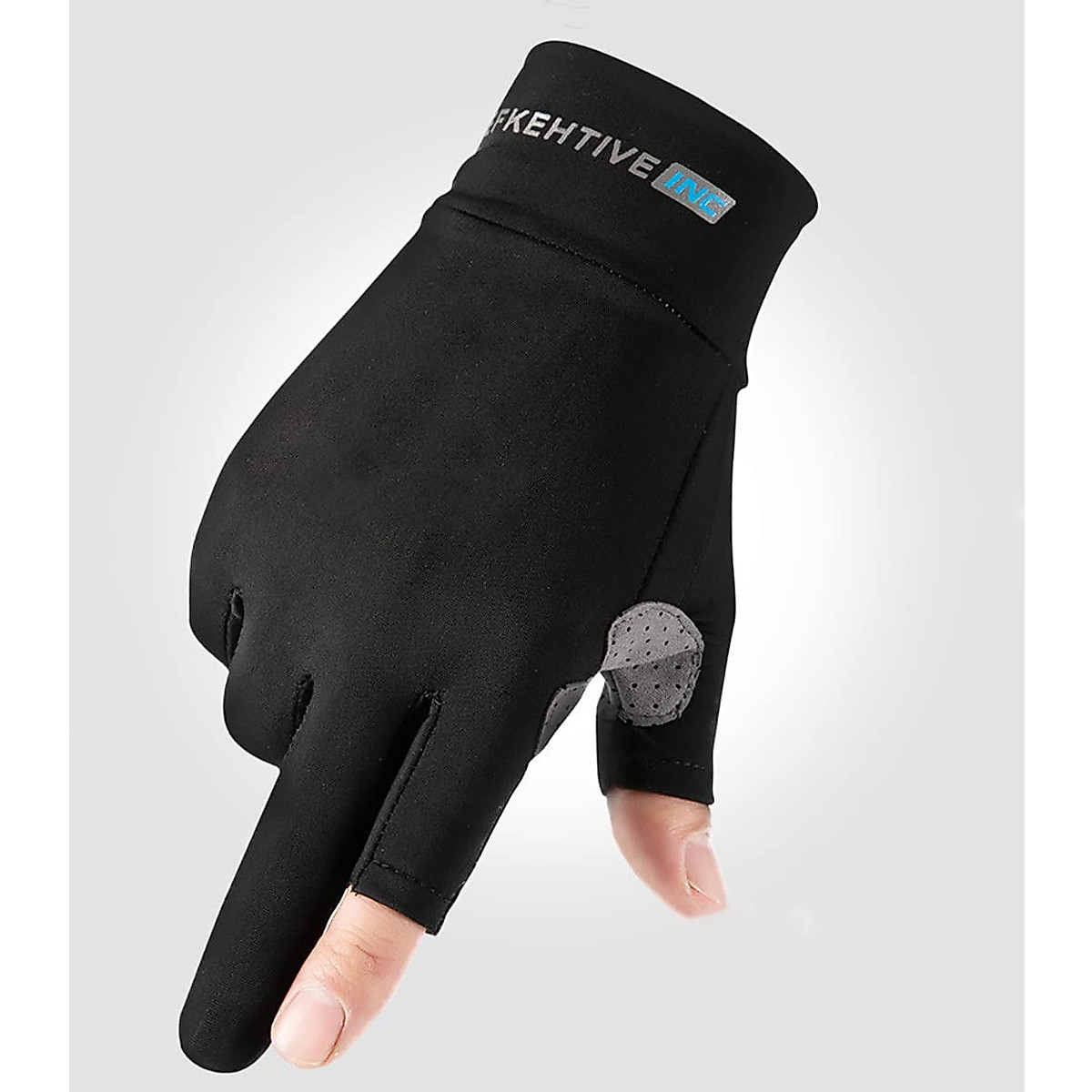 Driving Gloves for Men Women UPF 50+ UV Protection Thin Ice Silk Mesh Sport Gloves Quick-Dry Cooling Summer Outdoor Gloves Anti-Slip Elastic Cycling Gloves Unisex for Golf Hiking Driving Running