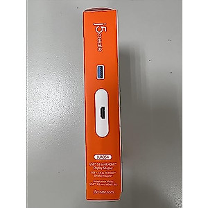 j5create USB 3.0 to 4K HDMI Display Adapter USB 3.0 Male Type-A Connector | HDMI Female Connector | 4K UHD | Resolution Up to 3840 x 2160 @ 30 Hz | Aluminum Housing (JUA354)