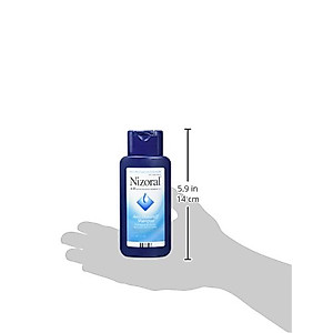 Nizoral A-D Anti-Dandruff Shampoo with Ketoconazole 1%, Dry Itchy Scalp Shampoo for Dandruff Control & Relief, 4 fl. oz