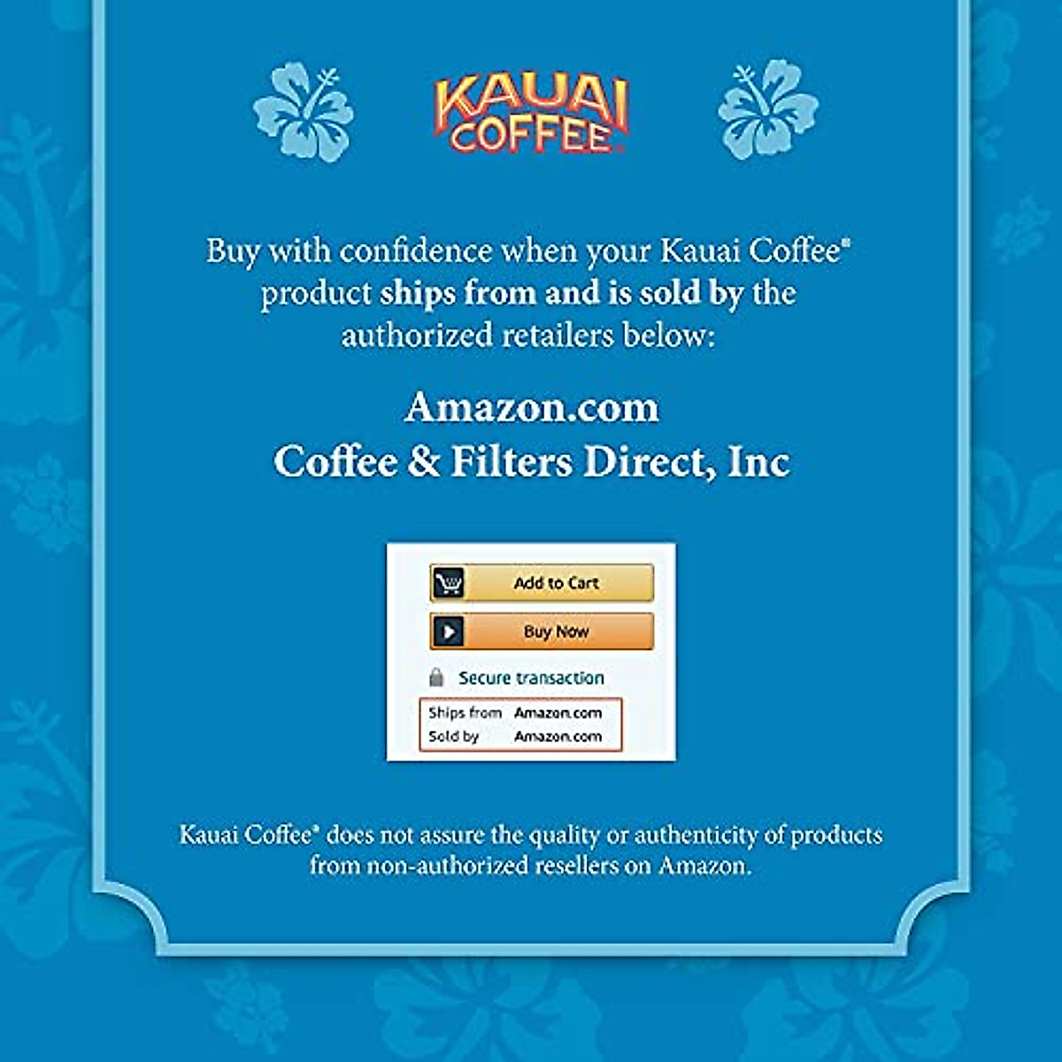 Kauai Hawaiian Ground Coffee, Coconut Caramel Crunch Flavor (10 Ounces) - 10% Hawaiian Coffee from Hawaii's Largest Coffee Grower - Bold, Rich Blend