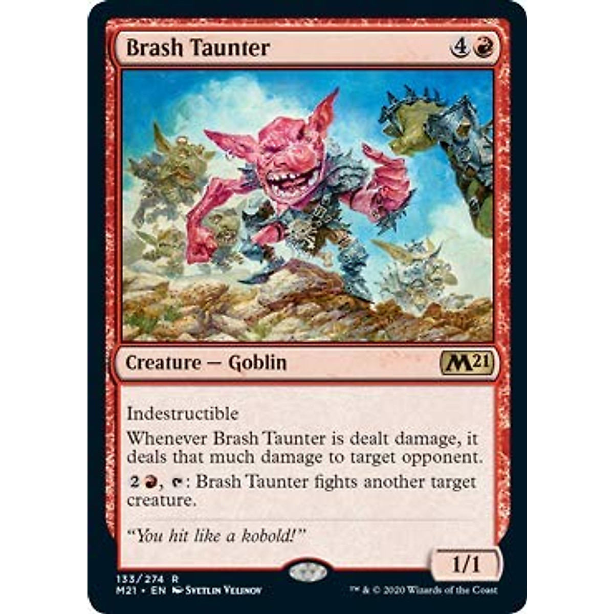 Brash Taunter - Core Set 2021.