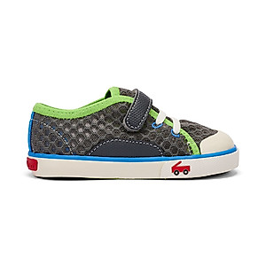 See Kai Run - Saylor Gray/Lime Size 7