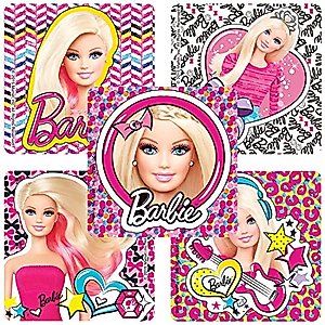 Barbie Pics Stickers - Prizes and Giveaways - 100 per Pack