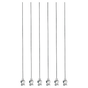 PATIKIL Blunt Tip Dispensing Needle 20G, 6 Pcs 5 Inch Stainless Steel Liquid Dispenser Needles with Lure Lock for Refilling Liquid Inks Adhesives Glue