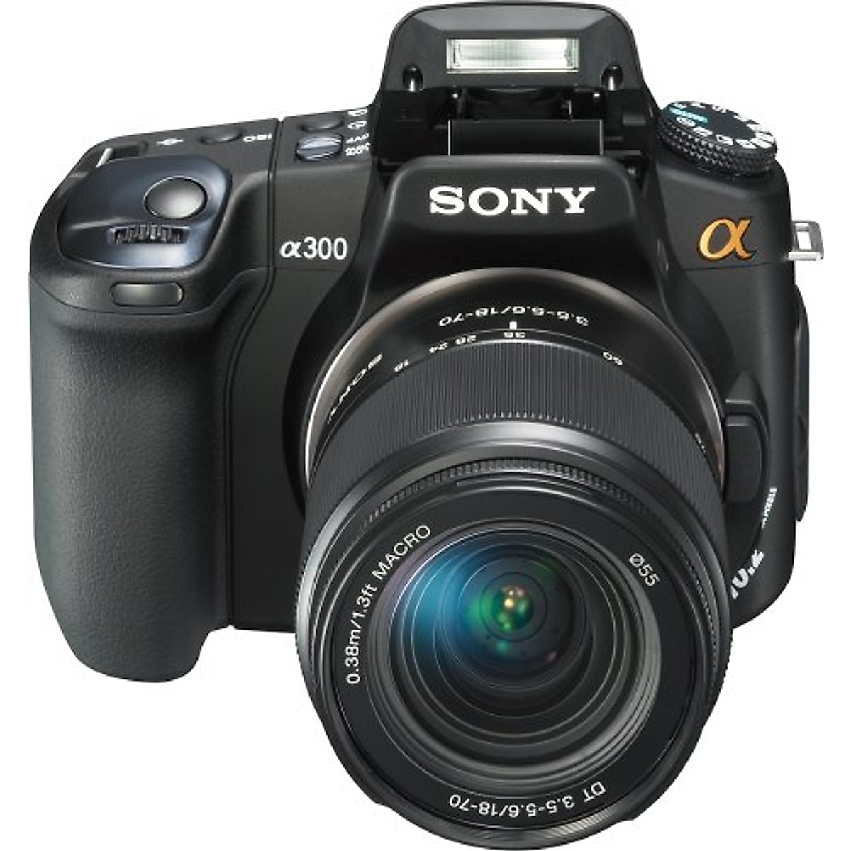 Sony Alpha DSLRA300K 10.2MP Digital SLR Camera with Super SteadyShot Image Stabilization with DT 18-70mm f/3.5-5.6 Zoom Lens (Discontinued by Manufacturer)