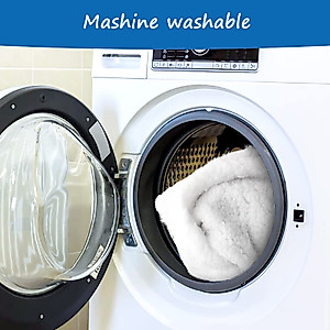 Dog Bed Covers Replacement Washable (Cover Only), Waterproof Warm Dog Mattress Cover Plush Dog Bed Cover-Easy to Remove, Plush Dog Pillow Cover, Soft and Comfortable Puppy Pet Bed Cover