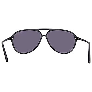 Sunglasses Tom Ford FT 0909 Samson 02D Matte Black/Polarized Smoke Lenses