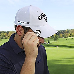 Callaway Golf Hat & Golf Accessories Gift Set with Hat Clip, Golf Ball Marker, Golf Club Brush & Plastic Golf Tees