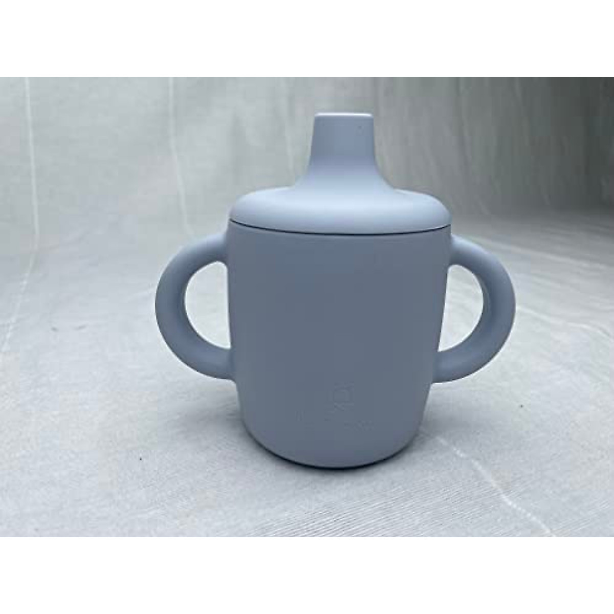 Jane and Kate - 2 Pack, Silicone Sippy Training Cup | 6 Months Plus, 5oz, 150 mL, Spill Proof (Green and Blue)