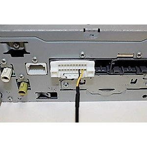 Strpump Rearview Backup Camera RCA Video Harness Adapter Compatible Fit for Jeep Wrangler JK OEM Radio (MyGIG) 2007-19 Jeep,2007-12 Dodge RAM, 2007-16 Chrysler (1)