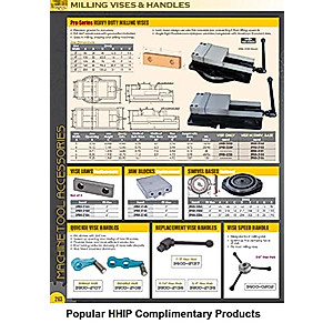 HHIP 3900-2131 Steel Quick Clamp Vise Work Stop,Black