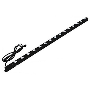 60" 15 Outlet Metal Power Strip, 5159