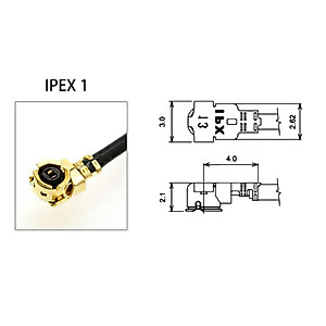 HiLetgo 5pcs IPX IPEX-1 U.FL to SMA Female Pigtail Antenna Wi-Fi Coaxial Low Loss Cable 6 inch (15cm)