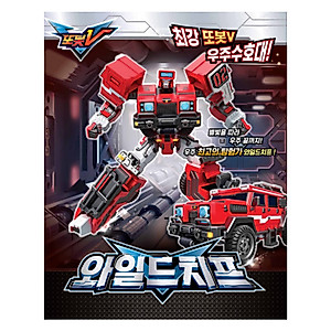 Tobot V Wild Chief Transforming Robot to Car Transformation Action Figure