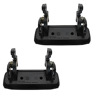 Metal Door Handles Black Textured Front Left & Right Pair Set Kit for Ranger
