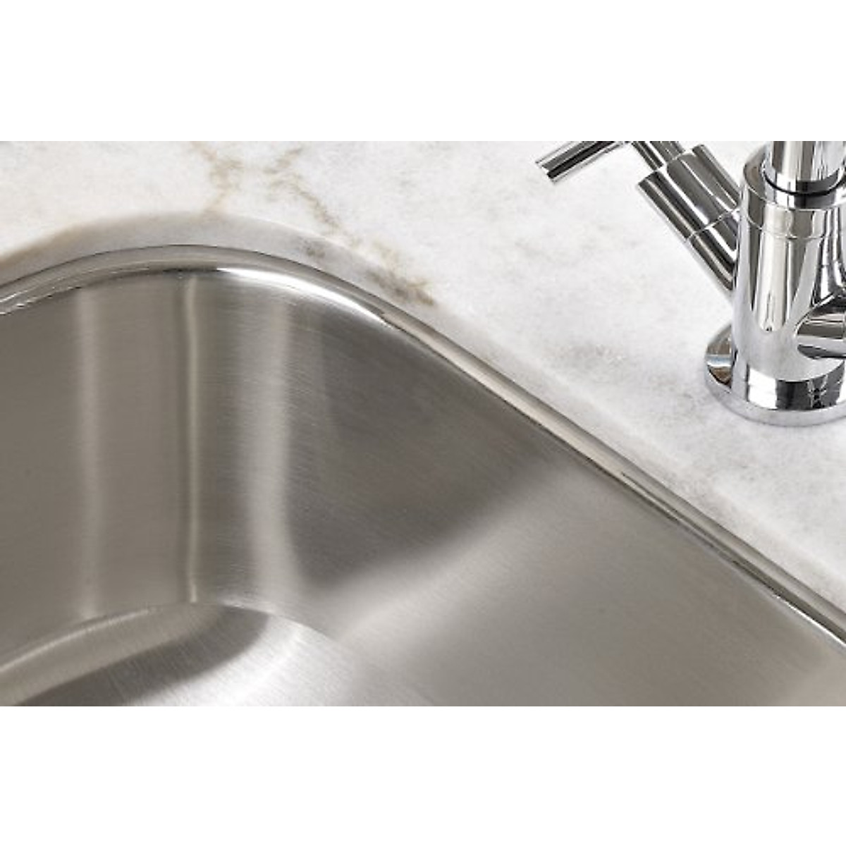 Houzer MS-2309-1 Medallion Classic Series Undermount Stainless Steel Single Bowl Kitchen Sink