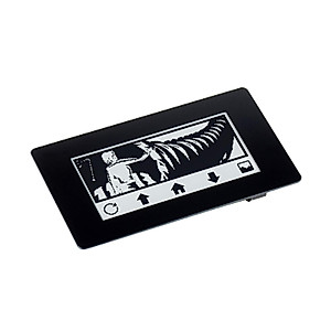 waveshare 2.13inch Touch e-Paper HAT 250×122 Pixels Black White e-Ink Display Module eink Screen for Raspberry Pi 4B/3B+/3B/2B/Zero/Zero W/Zero WH, SPI Interface,Partial Refresh