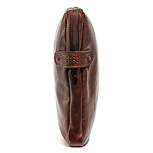 Moore and Giles Laptop Sleeve with Rechargable Battery, Titan Milled Brown