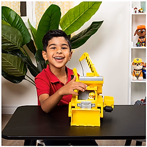 Paw Patrol, Ultimate Rescue Construction Truck with Lights, Sound and Mini Vehicle, for Ages 3 and Up