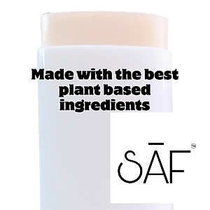 SĀF Deodorant All Natural Vegan, Plant Based Odor Buster,WHOLE BODY DEODORANT, SKIN BALM,ALUMINUM FREE, BAKING SODA FREE, GLUTEN FREE (COTTON CANDY)