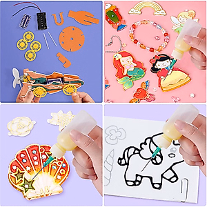 Utoolmart Industrial Dispensing Needle, 17G Blunt Tip Syringe Needles with Luer Lock, Stainless Steel Precision Applicator, for Refilling E-Liquid Inks and Syringes, Transparent Color, 10pcs