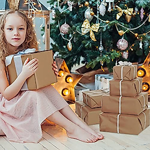 NEBURORA 120 Sheets Brown Tissue Paper 14 x 20 Inches Dark Brown Wrapping Tissue Paper Bulk Brown Wrap Paper Sheets for Gift Bags Packaging Floral Filler Crafts Birthday Christmas Holiday Decor(Brown)