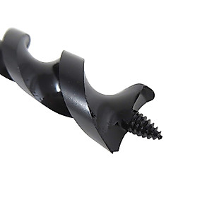 Wood Owl 07826 3/4 Inch x 24 Inches Long Ultra Smooth Double Cut Auger Hand Brace Boring Bit PTEE Coated