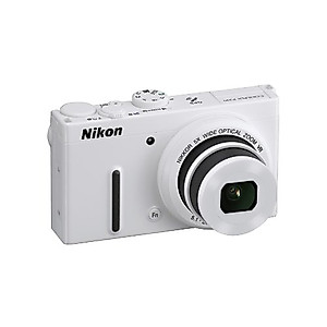 Nikon COOLPIX P330 12.2 MP Digital Camera with 5x Zoom (White)