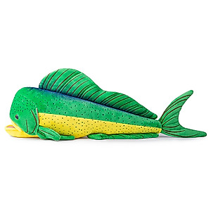 ZHONGXIN MADE 17 inch Fish Stuffed Animal - Deep Sea Ghost Saury Giant Fish Pillow, Mahi Mahi Ghost Pipe Fish Plush as Gift for Your Kids