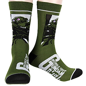 Mobile Suit Gundam Socks Mobile Weapons 5 Pack Adult Crew Socks