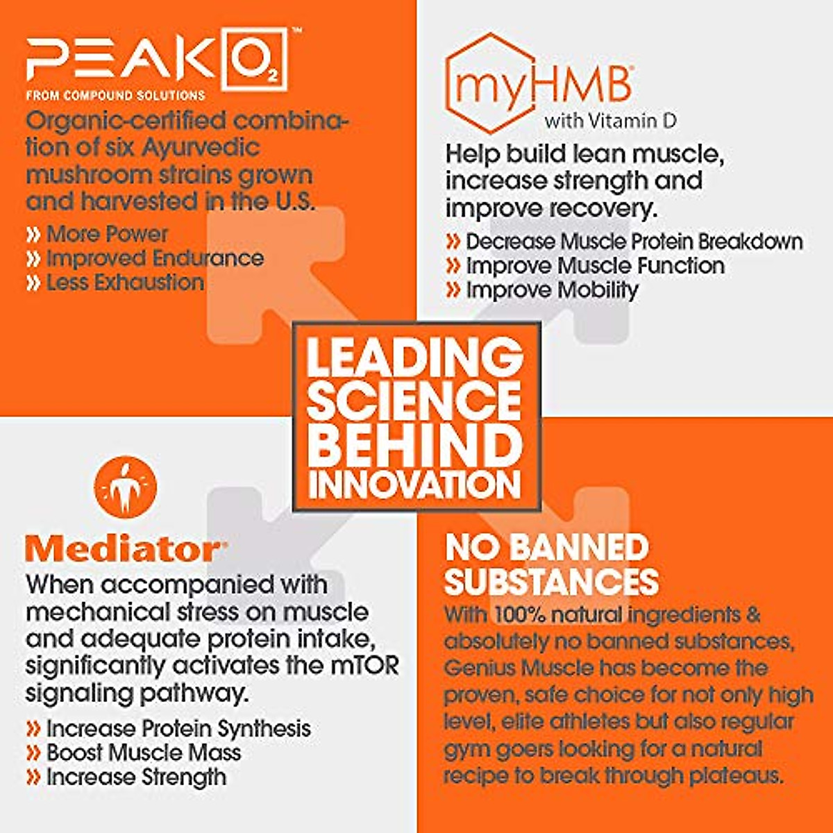 Genius Muscle Builder & Mass Gainer Supplement, Strawberry Vanilla Cream - 100% Naturally Flavored & Sweetened - Anabolic Activator for Men & Women - Weight Gainer, Lean Muscle Growth for Bodybuilding