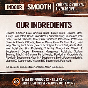 Wellness CORE Grain-Free Wet Cat Food, Natural Canned Food for Cats, (Indoor, Chicken, 3 oz Cans, Pack of 12)