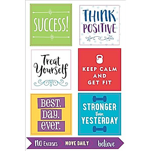 Essentials Health & Fitness Planner Stickers (Set of 325 Stickers)