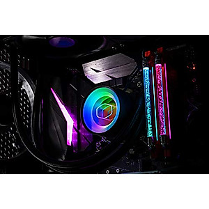 Cooler Master MasterLiquid ML280 Mirror Close-Loop AIO CPU Liquid Cooler, ARGB Mirror Pump, Dual Chamber Pump, SickleFlow 140 PWM Fans, AMD Ryzen AM5/AM4, Intel LGA1700*/1200 (MLX-D28M-A14PK-R1)