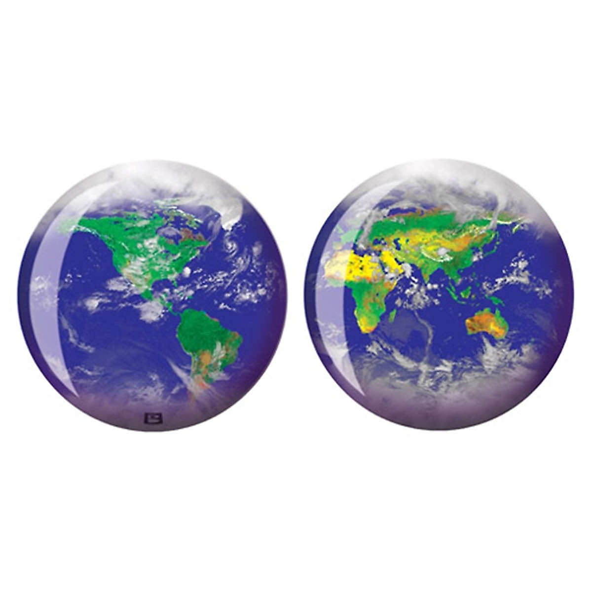 Brunswick World PRE-DRILLED Viz-A-Ball Bowling Ball (12lbs)