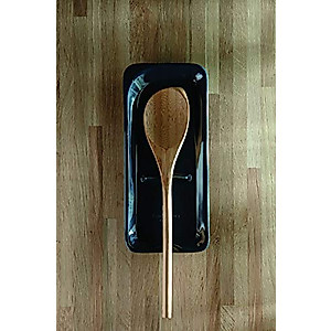 Emile Henry Made In France Blue Flame Ridged Spoon Rest
