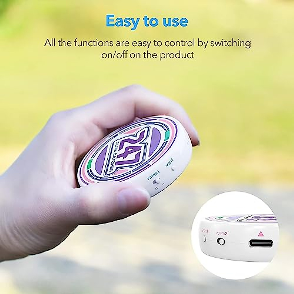 Mcbazel PhotoFast 247 Dual Auto Catcher with Auto-tap, Auto Reconnect, Over 1-Hour Connection Function Compatible with iOS & Android