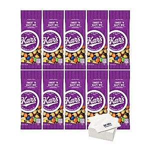 Kar's Sweet and Salty Trail Mix, 2oz Pouches (Pack of 10)