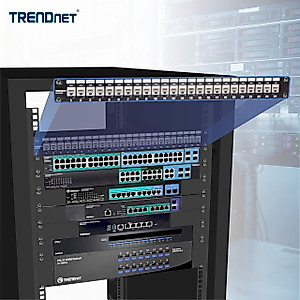 TRENDnet Cat6 RJ45 Keystone Jack 50-Pack Bundle, TC-K50C6, Compatible with Cat5/Cat5e/Cat6 Cabling, Use with The TC-KP24 or TC-KP48 Blank Keystone Patch Panels(Sold Separately) White