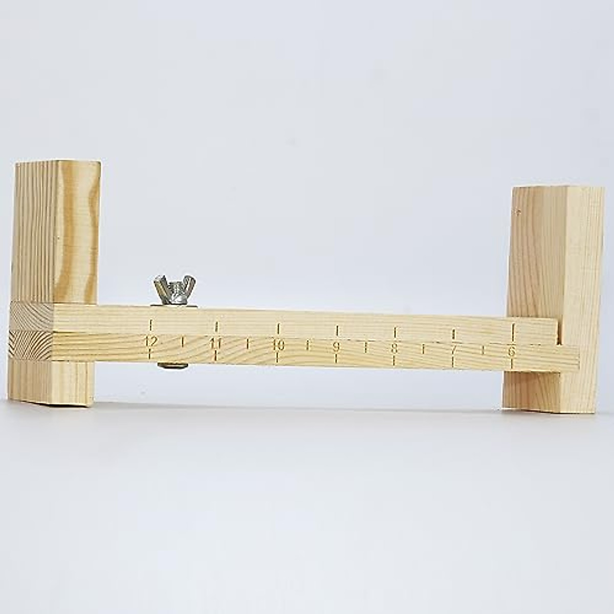 PLOOTA Bracelet Holder Jig,Adjustable Length Paracord Jig Bracelet Maker Wooden Frame-Paracord Braiding Weaving Craft Tool Kit, Wristband Paracord Loom
