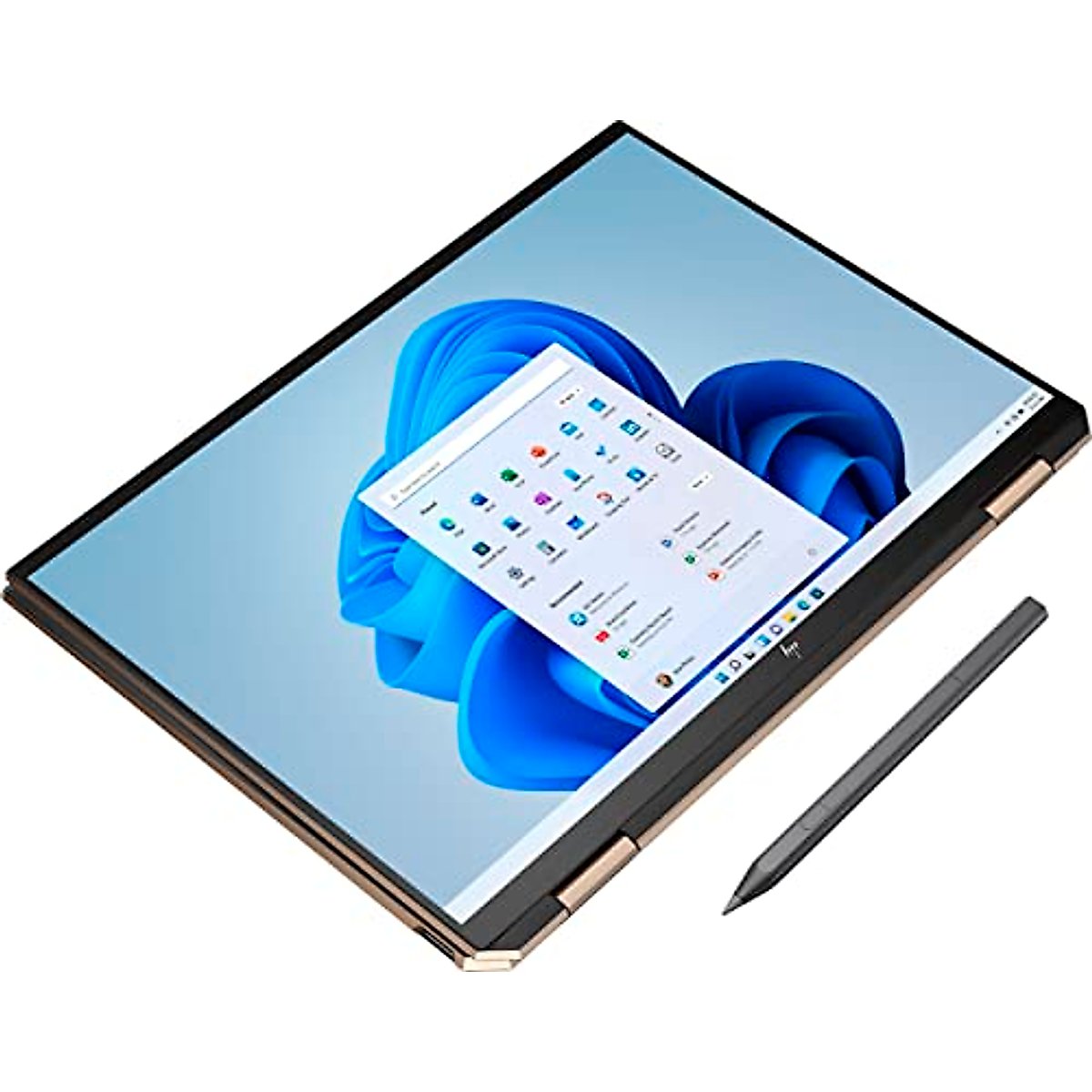 HP 2022 Spectre 2-in-1 Laptop 13.5" 3K2K OLED Touchscreen EVO 11th Intel Core i7-1195G7 Iris Xe Graphics 16GB DDR4 1TB SSD Wi-Fi 6 Thunderbolt 4 Backlit KB w/ FP and Pen Windows 11 Pro w/RATZK 32GB