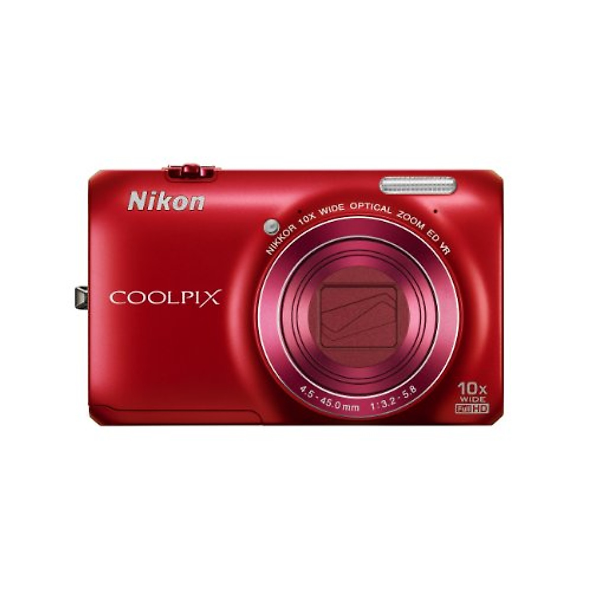Nikon Digital Camera COOLPIX S6300 Red S6300RD